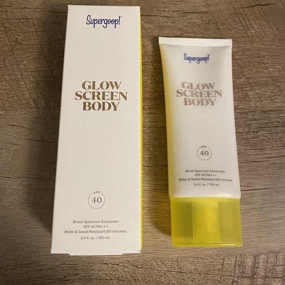 Supergoop! | Skincare | Supergoop Glow Screen Body Spf 4 34 Oz Exp ...